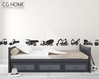 Crane wall decal | Etsy