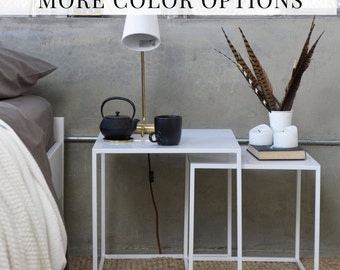 Minimal nightstand | Etsy