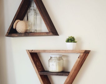 Triangle shelf | Etsy