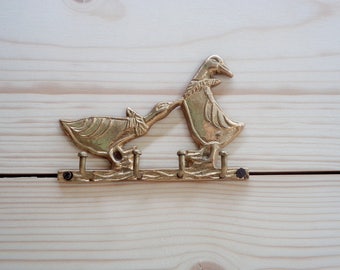 Brass duck hook | Etsy