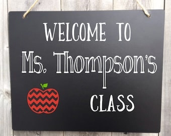 Teacher chalkboard | Etsy