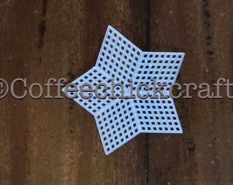 Plastic canvas star | Etsy
