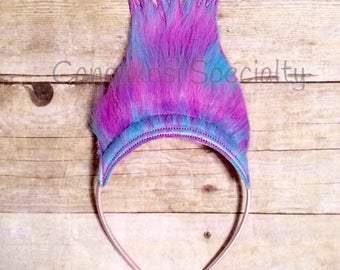 Troll inspired crown | Etsy