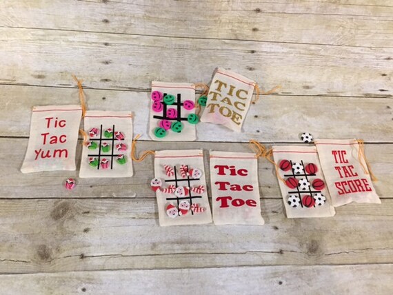 Items Similar To Tic Tac Toe Bags On Etsy