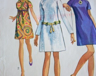 Funnel neck dress | Etsy