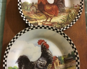 Plate with rooster | Etsy