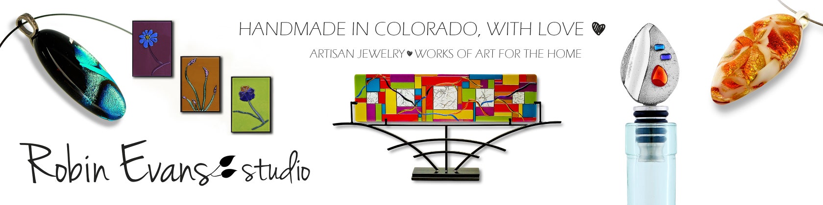 Handcrafted Artisan Jewelry Works of Art for by RobinEvansStudio