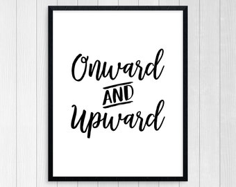 Onward and upward | Etsy