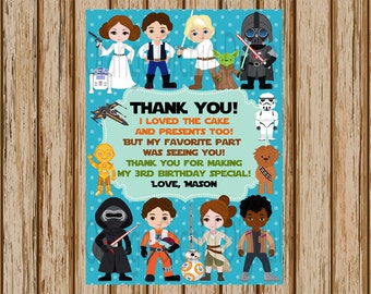 Star wars thank you – Etsy