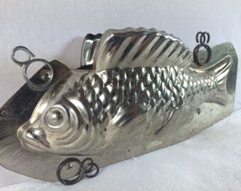 Antique fish mold | Etsy