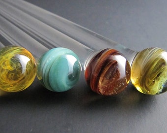 Glass swizzle stick | Etsy