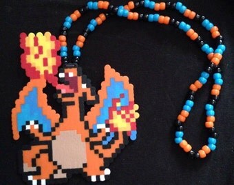 Charizard perler | Etsy