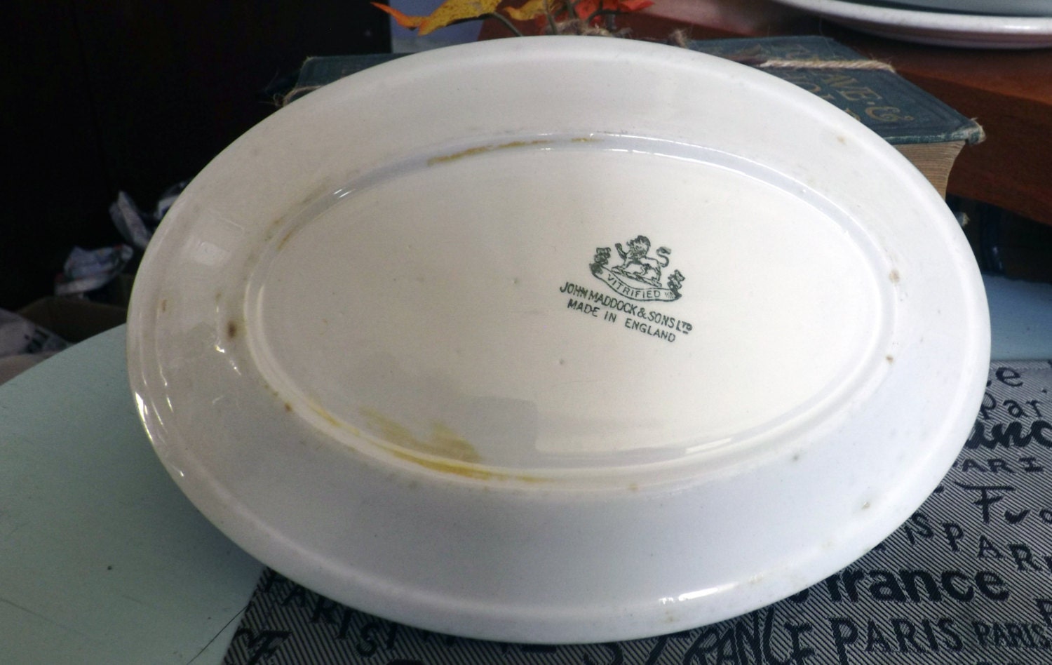 Early mid-century (c. late 1940s) John Maddock & Sons England Vitrified ...