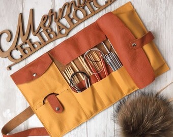 Knitting needle case | Etsy