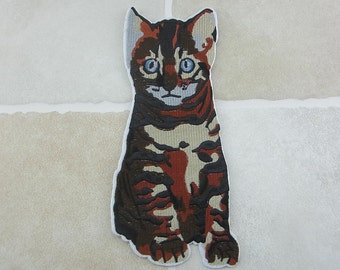 Embroidered cats | Etsy