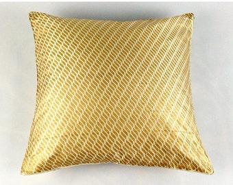 Metallic gold pillow | Etsy