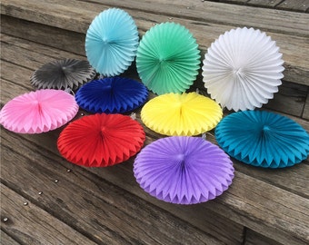 Tissue paper fan | Etsy