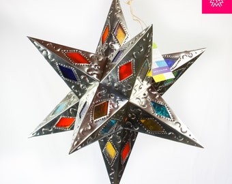 Unique punched tin star related items | Etsy