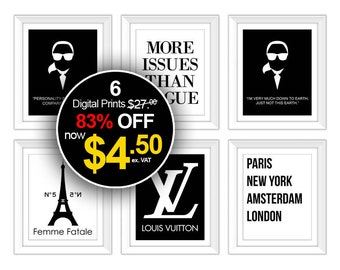 Louis vuitton poster | Etsy