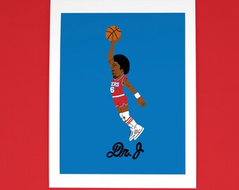 Dr j | Etsy