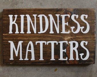 Kindness matters | Etsy