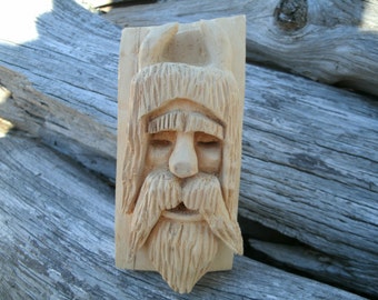 Viking wood carving | Etsy