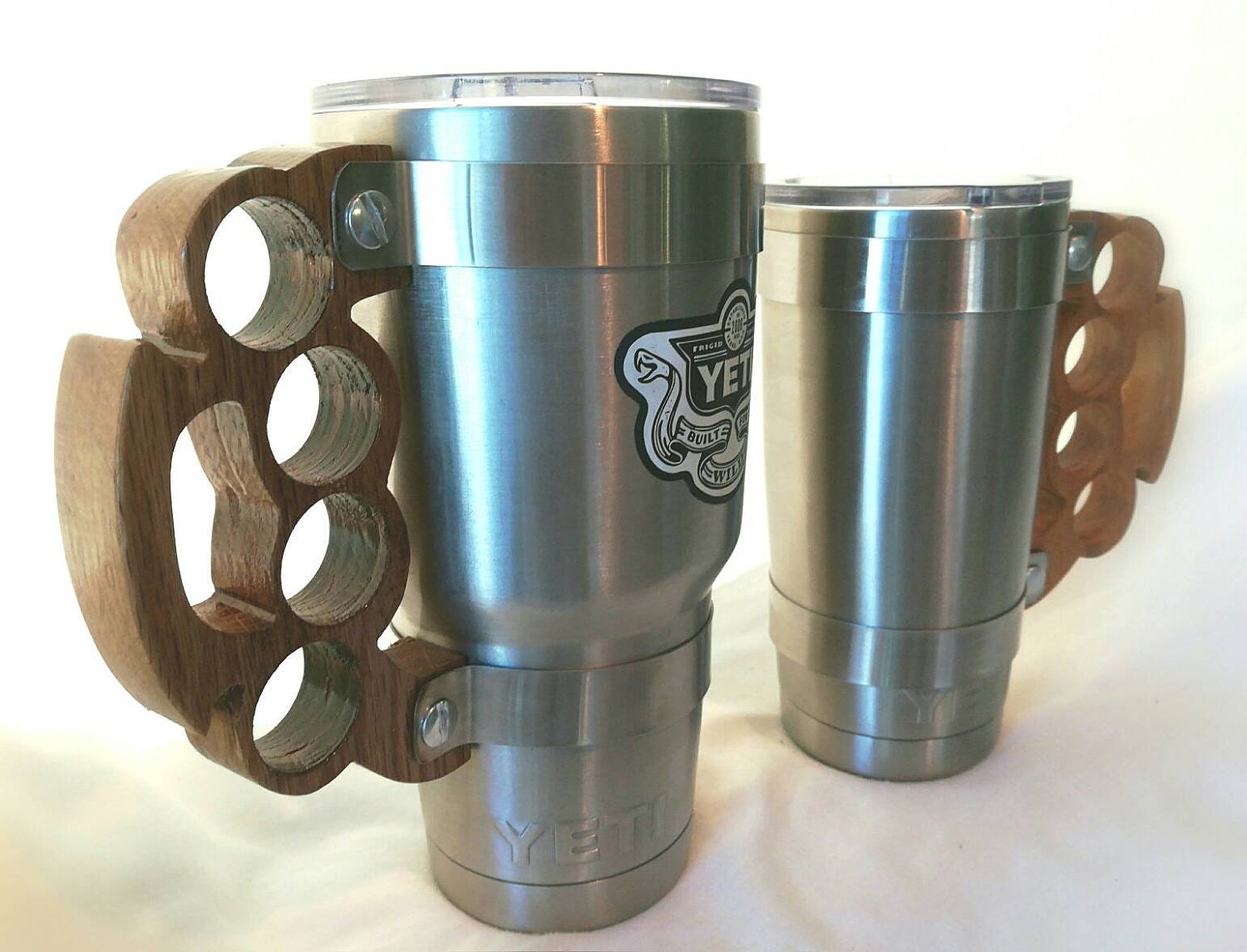 Geti Grip Brass Knuckles Edition Wood Handle For Your 20 Or