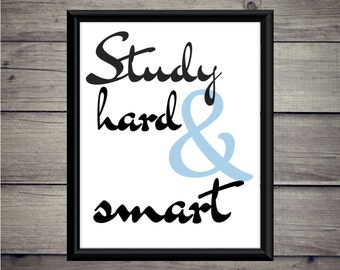Study hard | Etsy