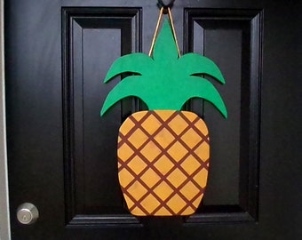 Pineapple door decor | Etsy