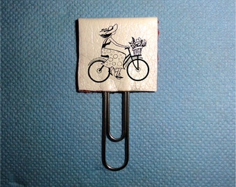 Bicycle bookmark | Etsy