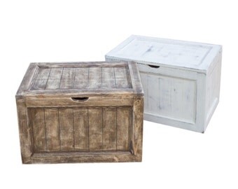 Rustic toy box | Etsy