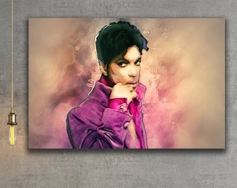 Prince canvas art | Etsy
