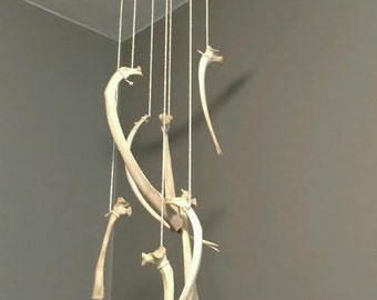Bone wind chime | Etsy