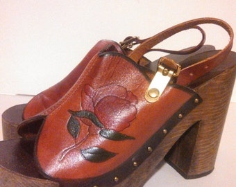 Vintage mules | Etsy