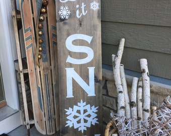 Winter porch sign | Etsy