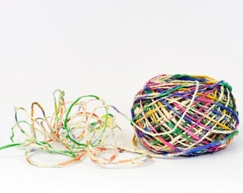 Paperyarns Paper Twines and DIY Kits by PaperPhine on Etsy