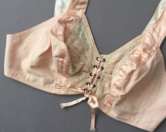Satin bullet bra | Etsy