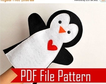 Hand puppet pattern | Etsy