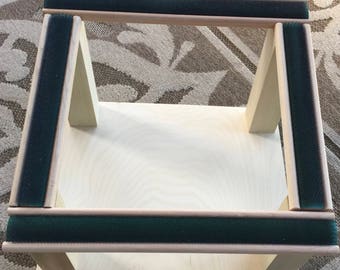 Solid Hardwood Cheticamp Rug Hooking Frame