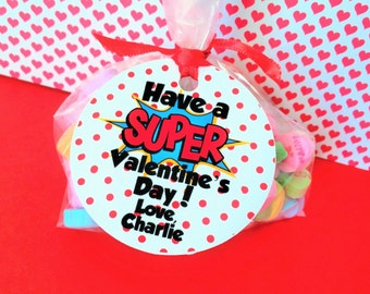 Items similar to You're Sweet Valentines Day tags. large Valentines Day ...