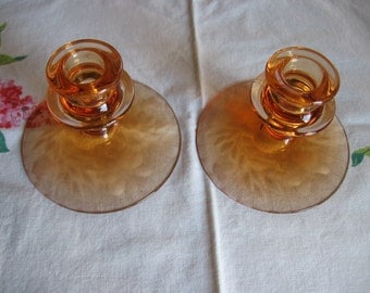 Pink candlesticks | Etsy