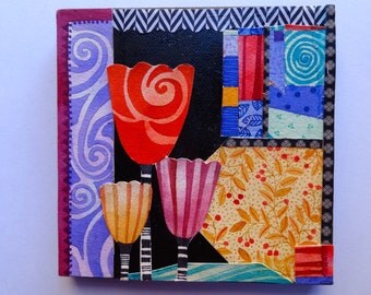 CHRISTINE GRAF MIXED MEDIA Fabric and Vintage by ChristineGraf
