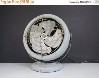 Mid century fan | Etsy