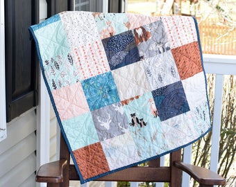 Gender neutral quilt | Etsy