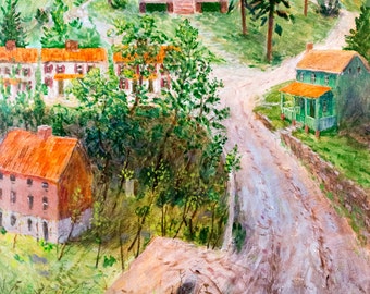 Wiley Purkey Painter of Ellicott City History by wileypurkey