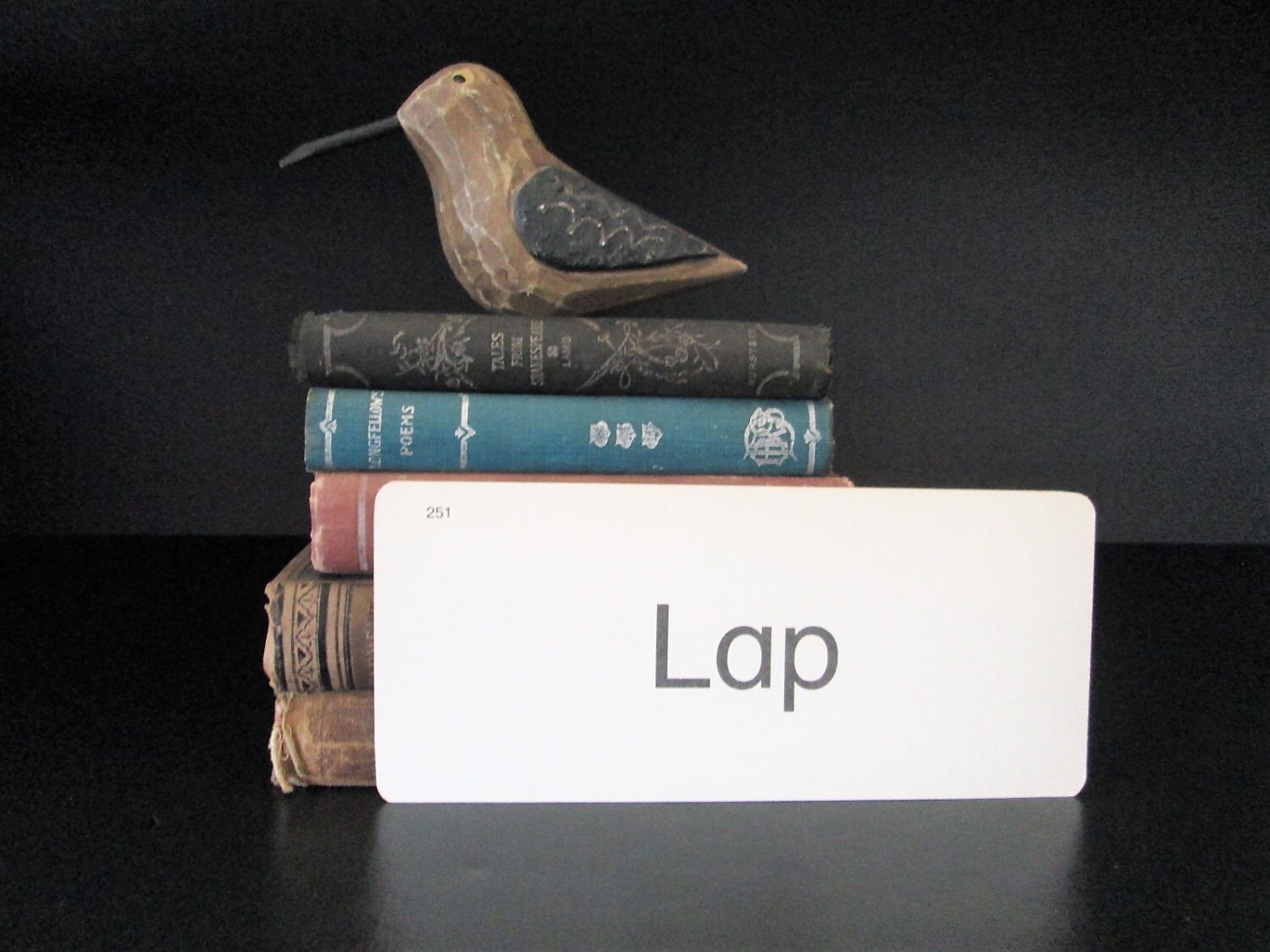 Vintage Flash Card Lap from GirlPickers on Etsy Studio