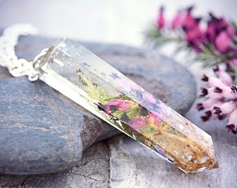 Heather necklace | Etsy