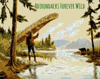 Adirondack sign | Etsy