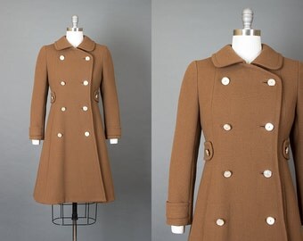 Long wool jacket | Etsy