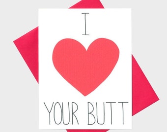 Heart butt | Etsy